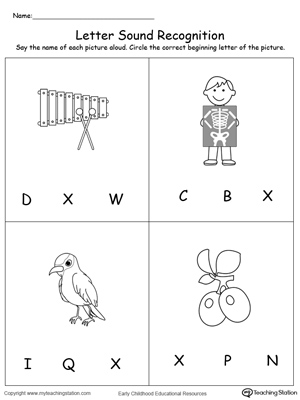 *FREE* Tracing Uppercase and Lowercase Letter X | MyTeachingStation.com