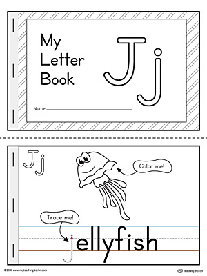 Letter J Mini Book Printable | MyTeachingStation.com