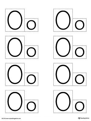Letter O Cut and Paste Printable Mini Book | MyTeachingStation.com