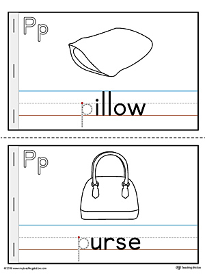 Letter P Mini Book Printable | MyTeachingStation.com