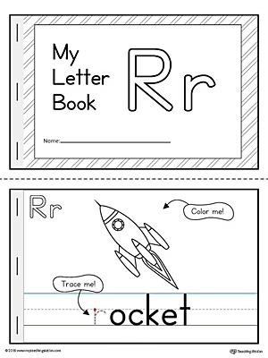 Letter R Mini Book Printable | MyTeachingStation.com