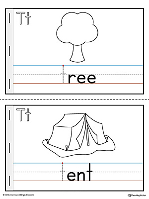 Letter T Mini Book Printable | MyTeachingStation.com