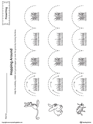 *FREE* Pre-Writing Line Tracing Workbook | MyTeachingStation.com
