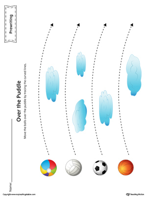 *FREE* Pre-Writing Line Tracing Workbook in Color | MyTeachingStation.com