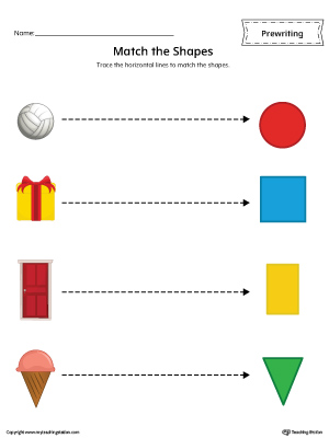 *FREE* Pre-Writing Line Tracing Workbook in Color | MyTeachingStation.com